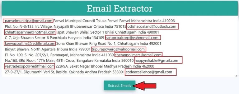 Email Extractor