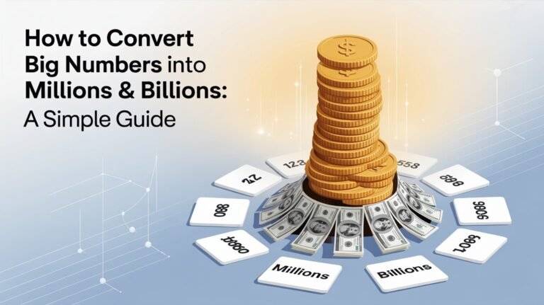 How to Convert Big Numbers into Millions & Billions: A Simple Guide